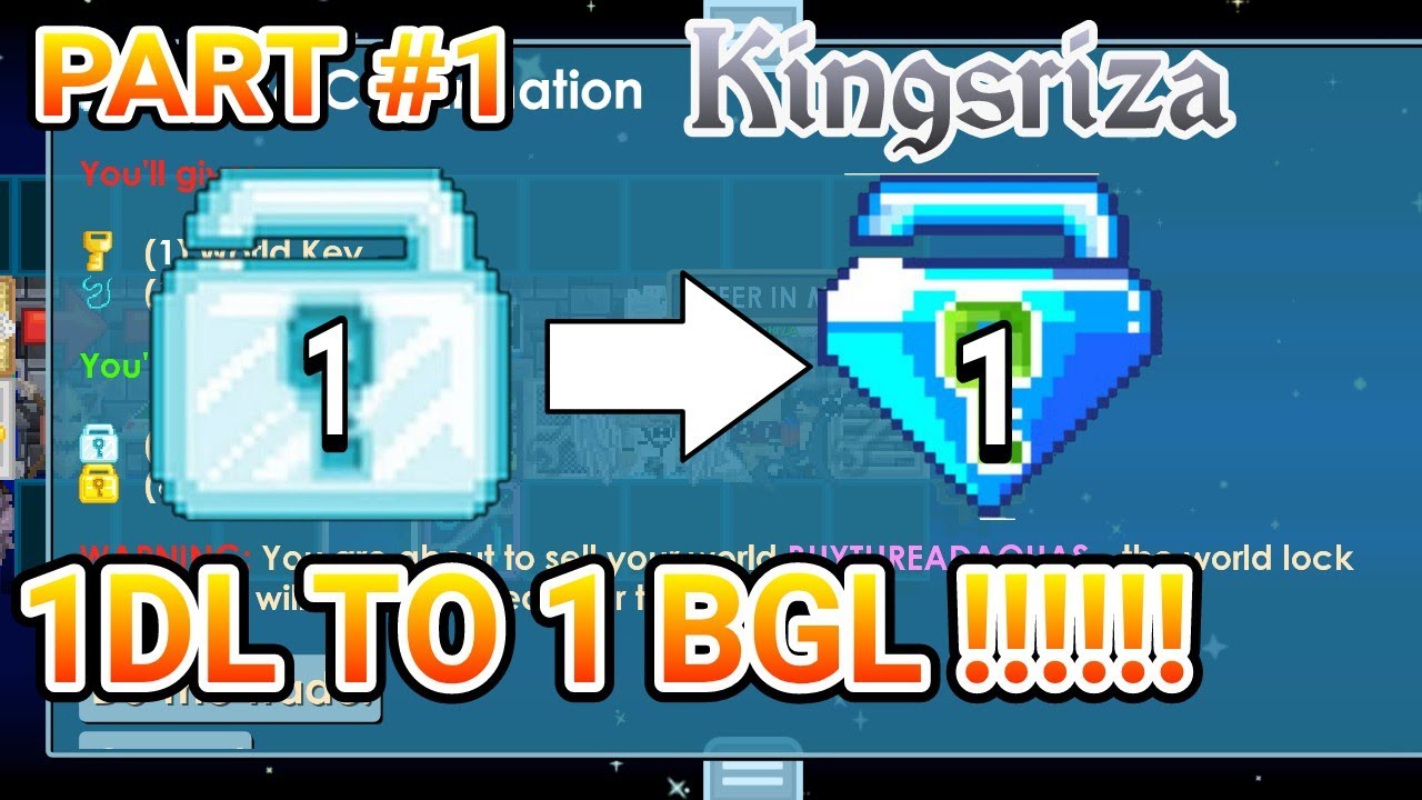 Profit Growtopia Mudah ! Trading ! 1 dl to 1 bgl | #growtopia #part1 ...