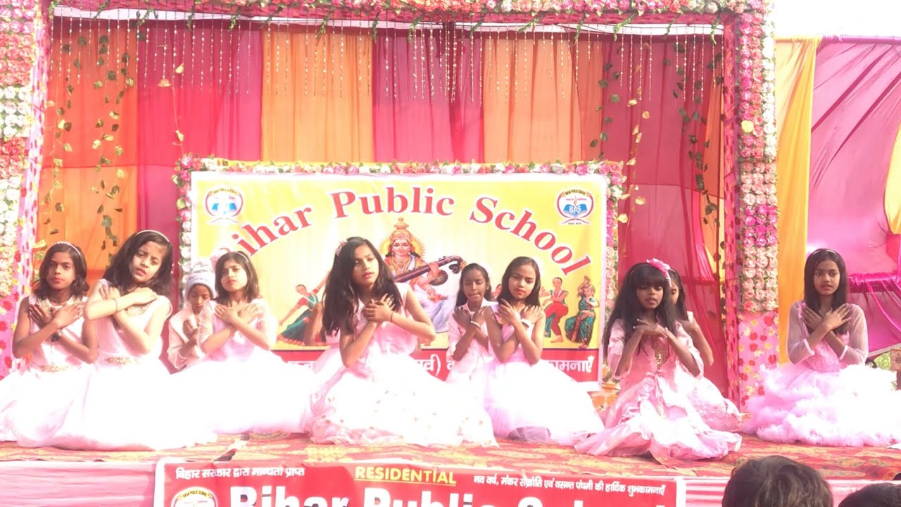 #Bihar_Public_School Saraswati puja program 2025 #papa_mere_papa - YouTube