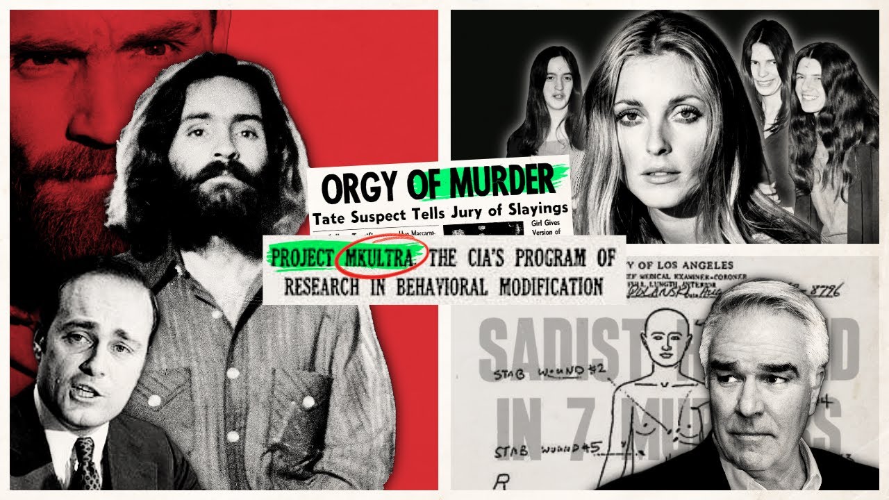 Charles Manson, MK-ULTRA, CIA och de BRUTALA Mansonmorden - YouTube