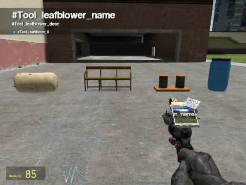 GMOD 10 Easter egg Leaf blower - YouTube