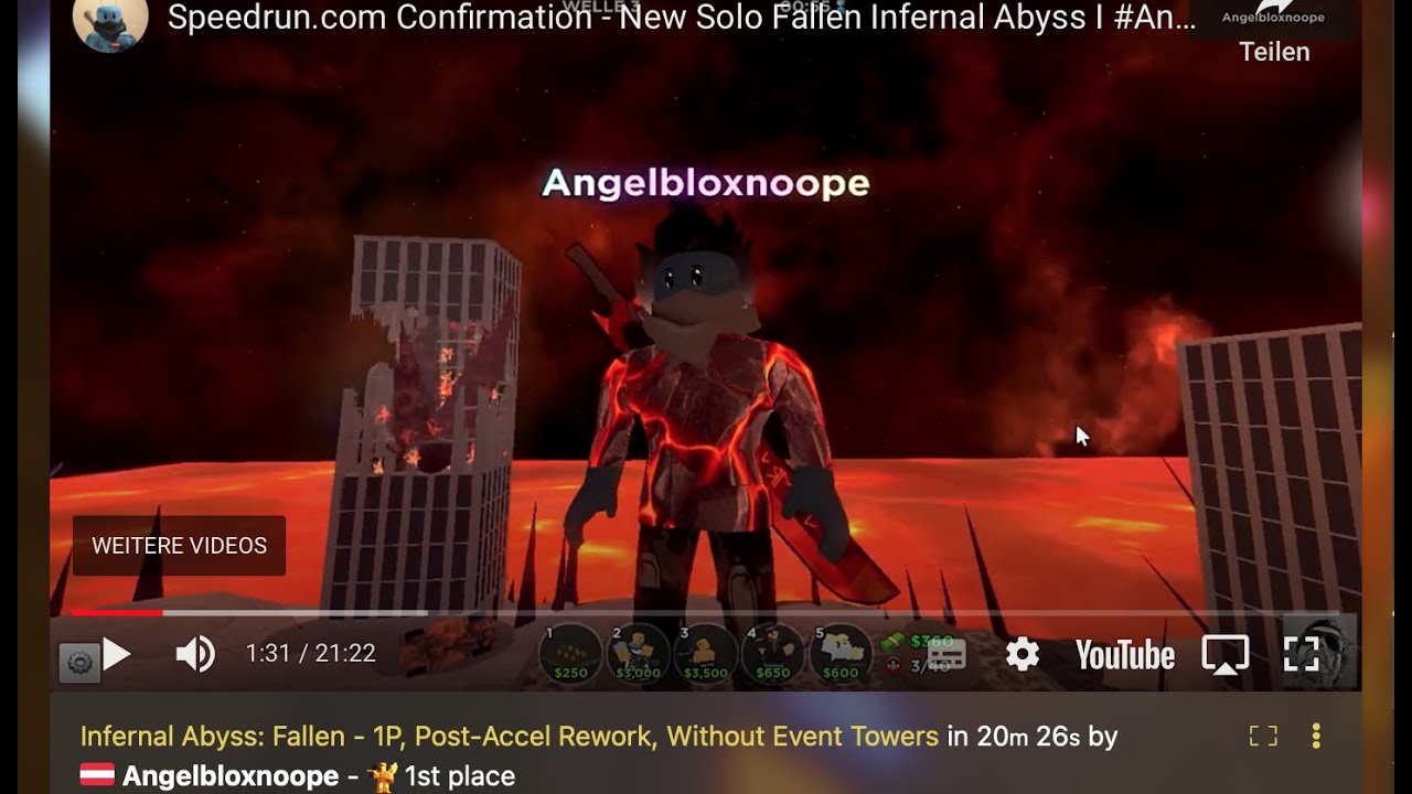 🏅 Solo Fallen Infernal Abyss 🏆 - Obsolete Map - Spring 2023 I # ...