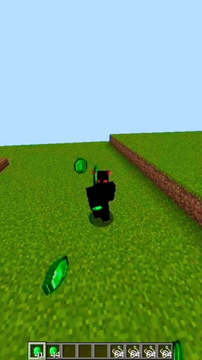 HOW TO GET İNFİNİTE EMERALD İN MINECRAFT 100% WORKİNG TRİCK #minecraft ...