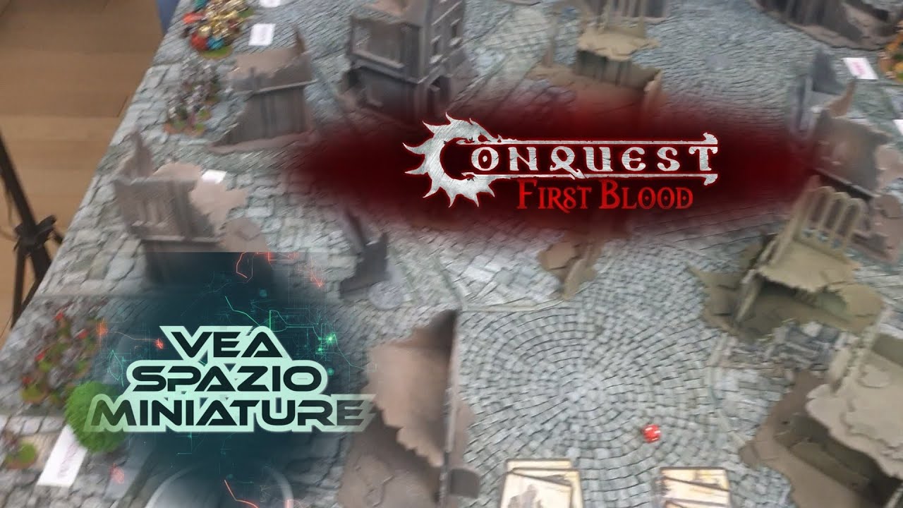 Conquest First Blood Battle report ENG - YouTube