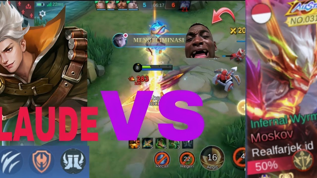 PERTAMA KALI LAWAN MOSKOV SKIN ALL STAR 1JUTA😂! SOLO RENK! | MLBB - YouTube