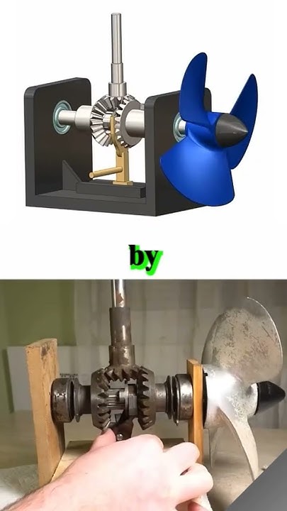 direction change by clockwise and anticlockwise gear #shorts #solidworks # cad #engineering # ...