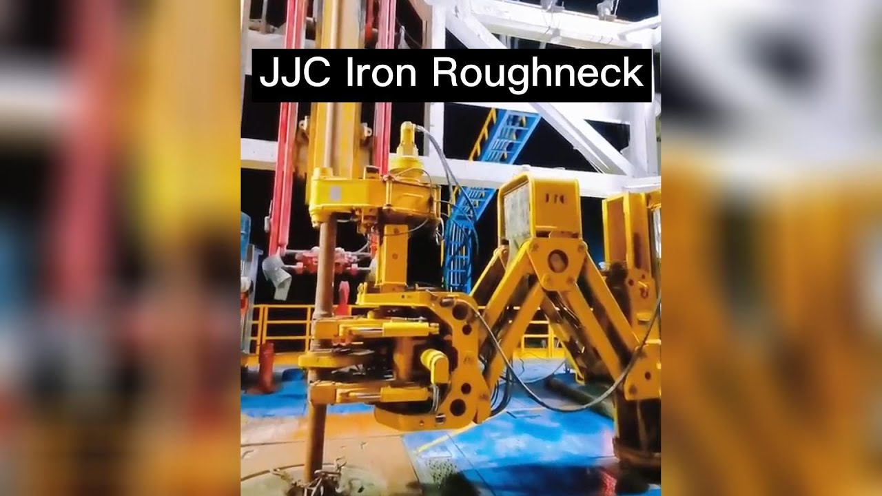 Drilling site, unparalleled technology＃JJC iron roughneck＃＃oil＃New ...