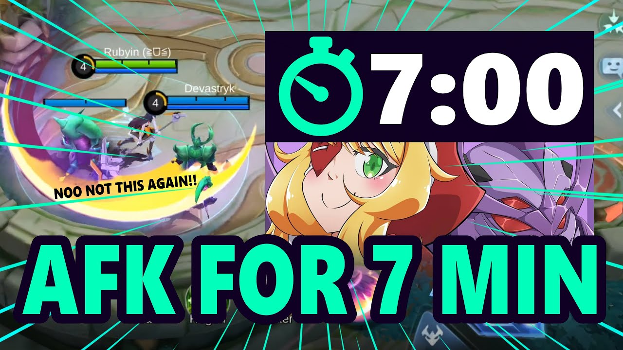 We AFK for 7 Minutes, and then try to win while getting MVP | Mobile ...