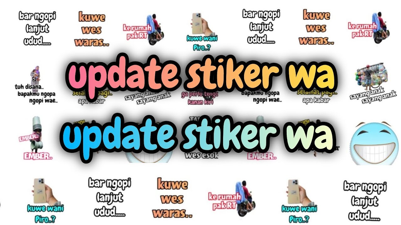 stiker lucu WA terbaru, funny Stickers for whatsapp, stiker wa, stiker ...