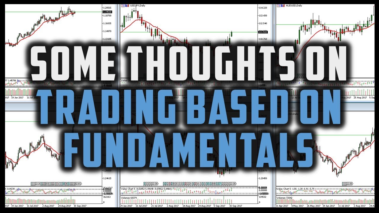SOME THOUGHTS ON TRADING BASED ON A FUNDAMENTAL VIEW - YouTube