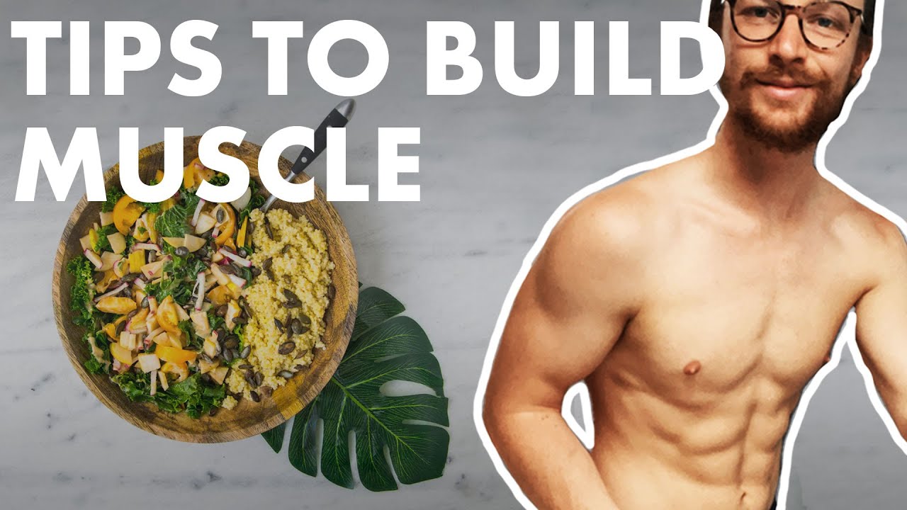 How To Build Muscle On A Plant-Based Diet | Nutritionist Explains - YouTube