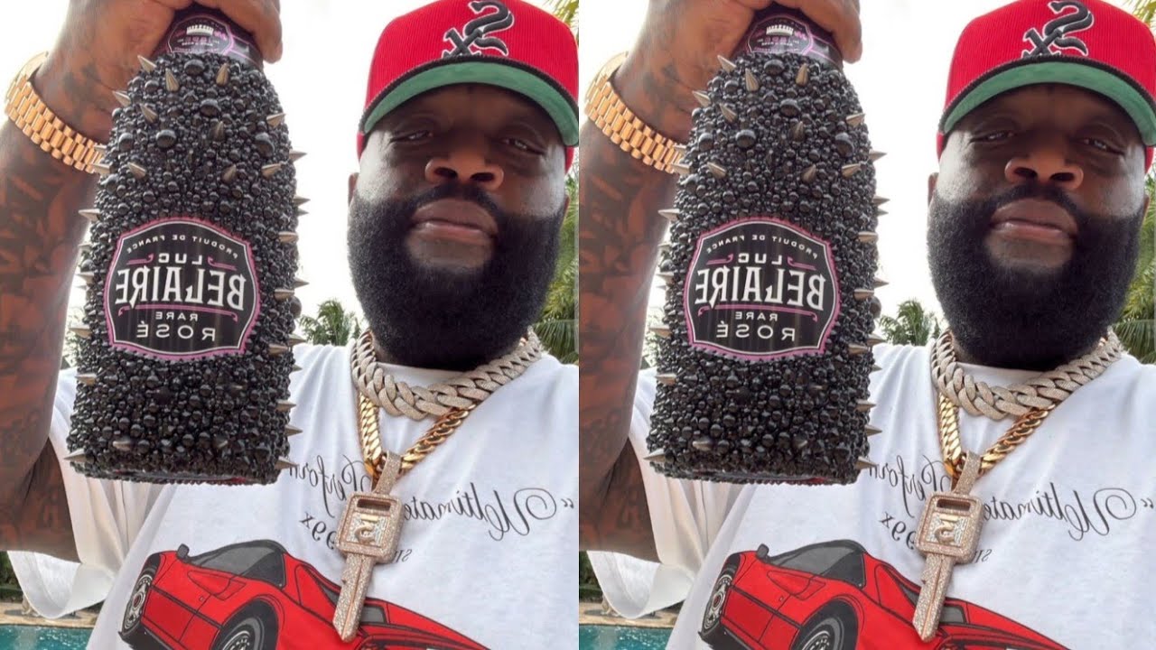 Rick Ross Promotes His New Luxury Alcohol Brand ☆ Promotes His New Cars ...
