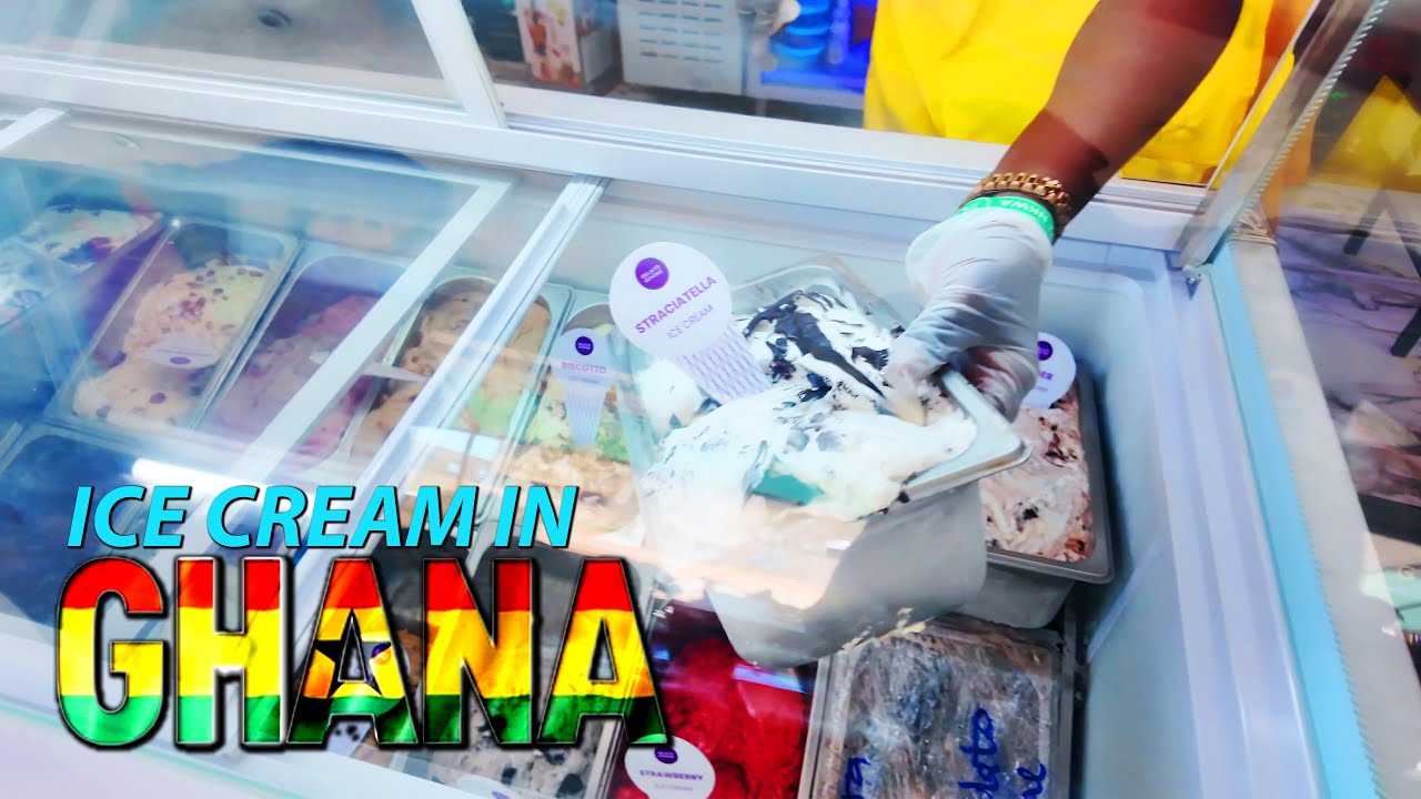 FIRST ICE CREAM IN GHANA LABOMA BEACH EXPEREINCE | PERSONAL VLOG - YouTube