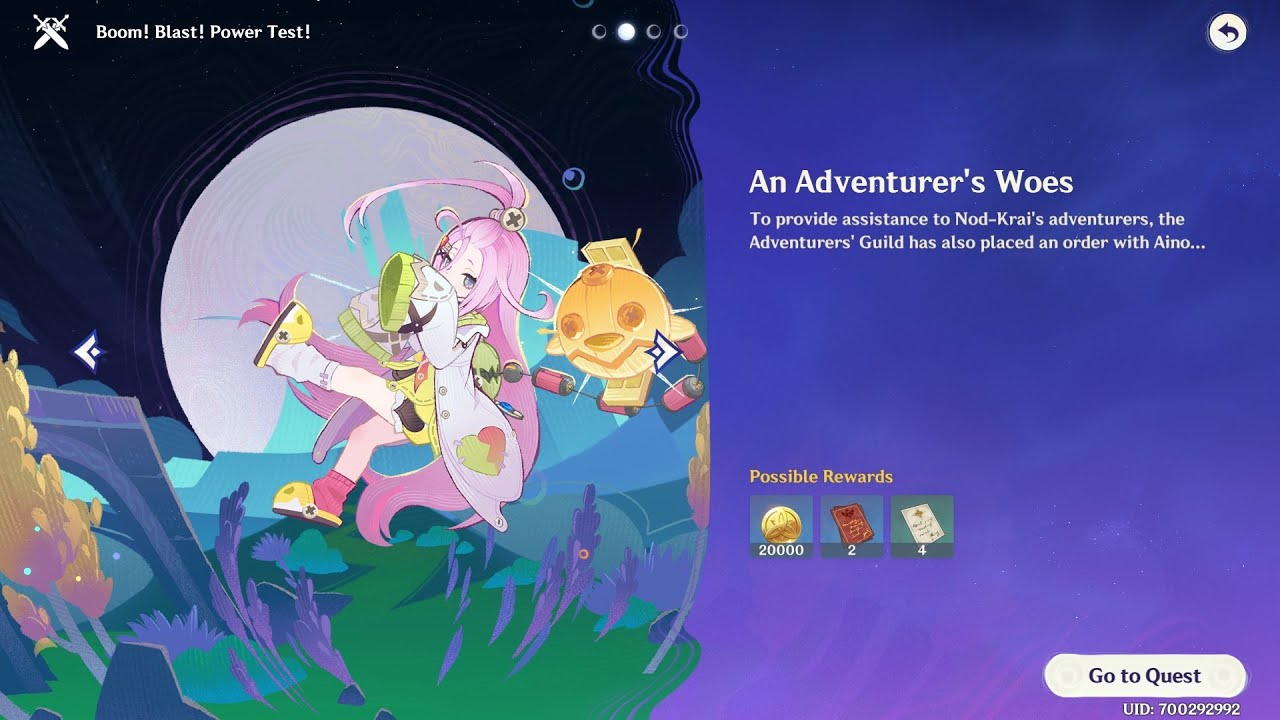 An Adventurer's Woes | Clink Clank Clash | Event Quest [ Genshin Impact ...