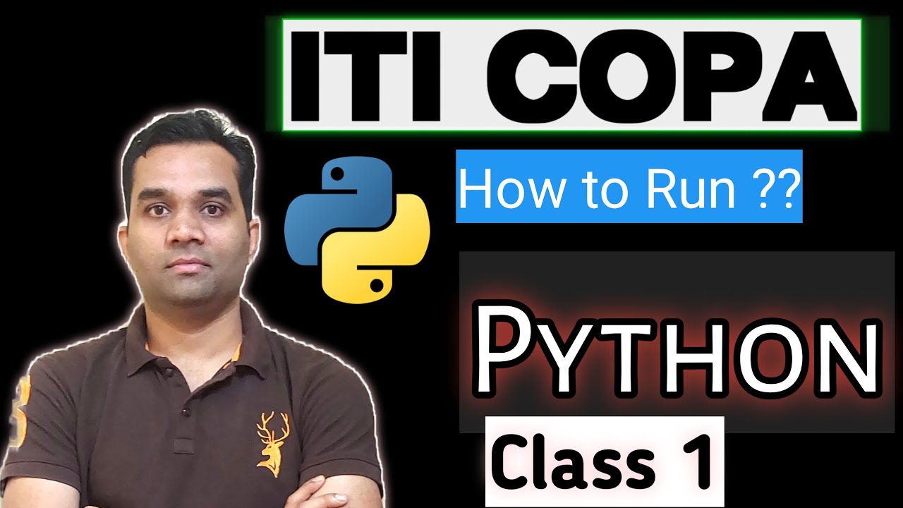 Iti Copa Python Introduction Youtube