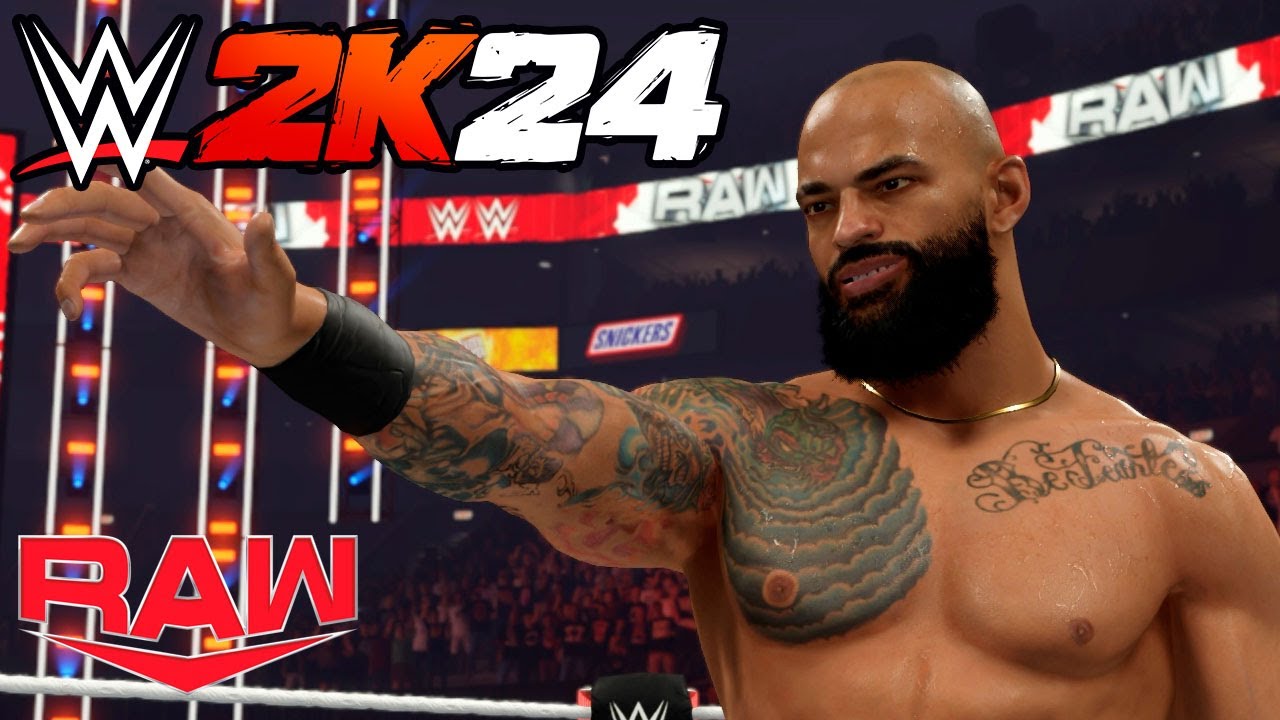 WWE 2K24 Universe - Monday Night RAW (На Русском) #1 - YouTube
