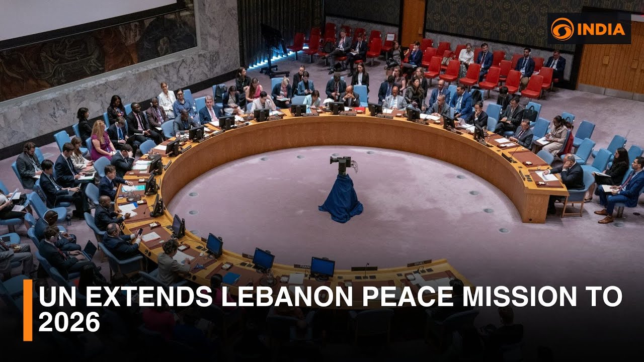 UN extends Lebanon peace mission to 2026 - YouTube