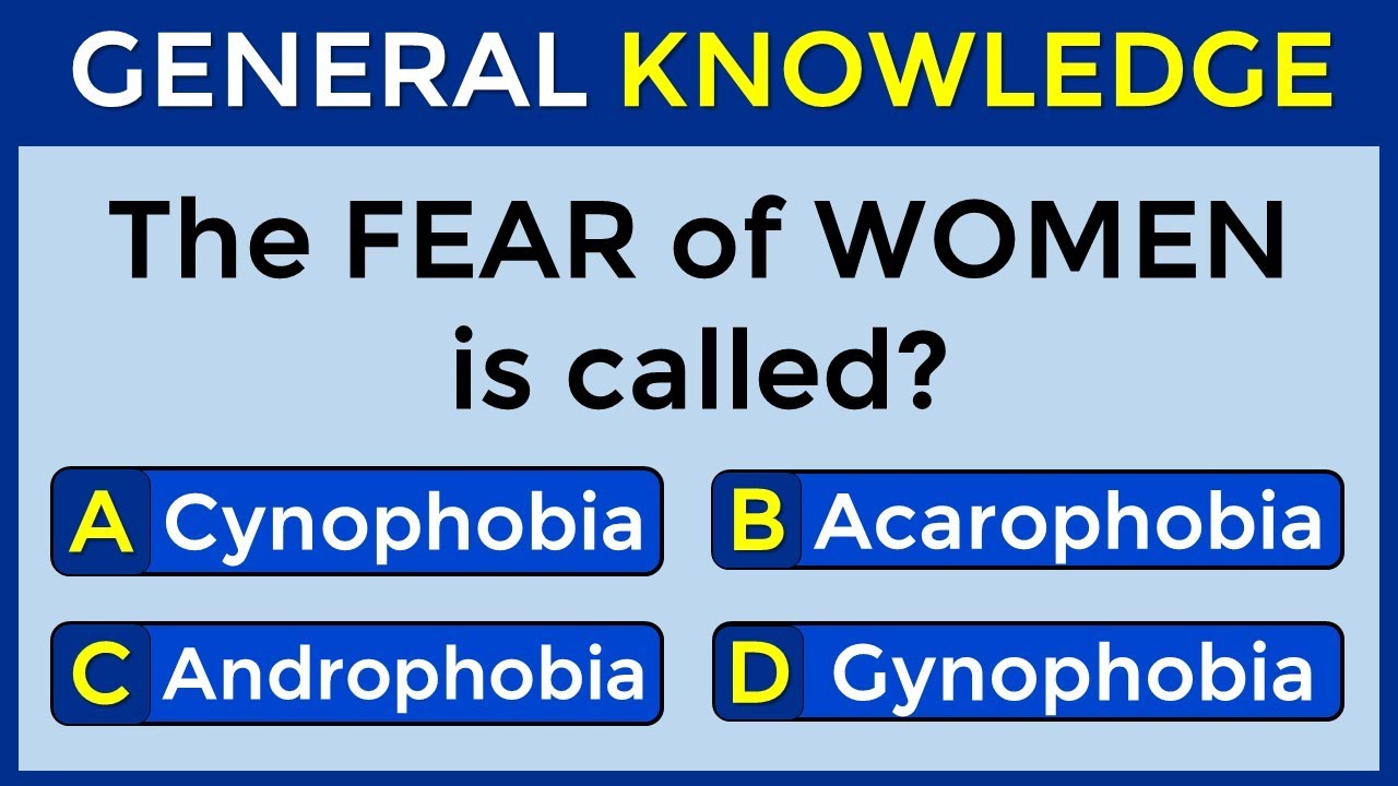 How Good Is Your General Knowledge? 25 General Knowledge Questions! # ...