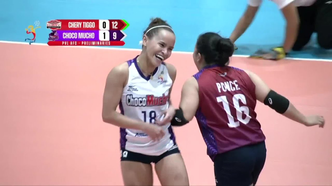 Ponce SAVES, Rondina BLOCKS for Choco Mucho vs. Chery Tiggo | 2024-25 ...