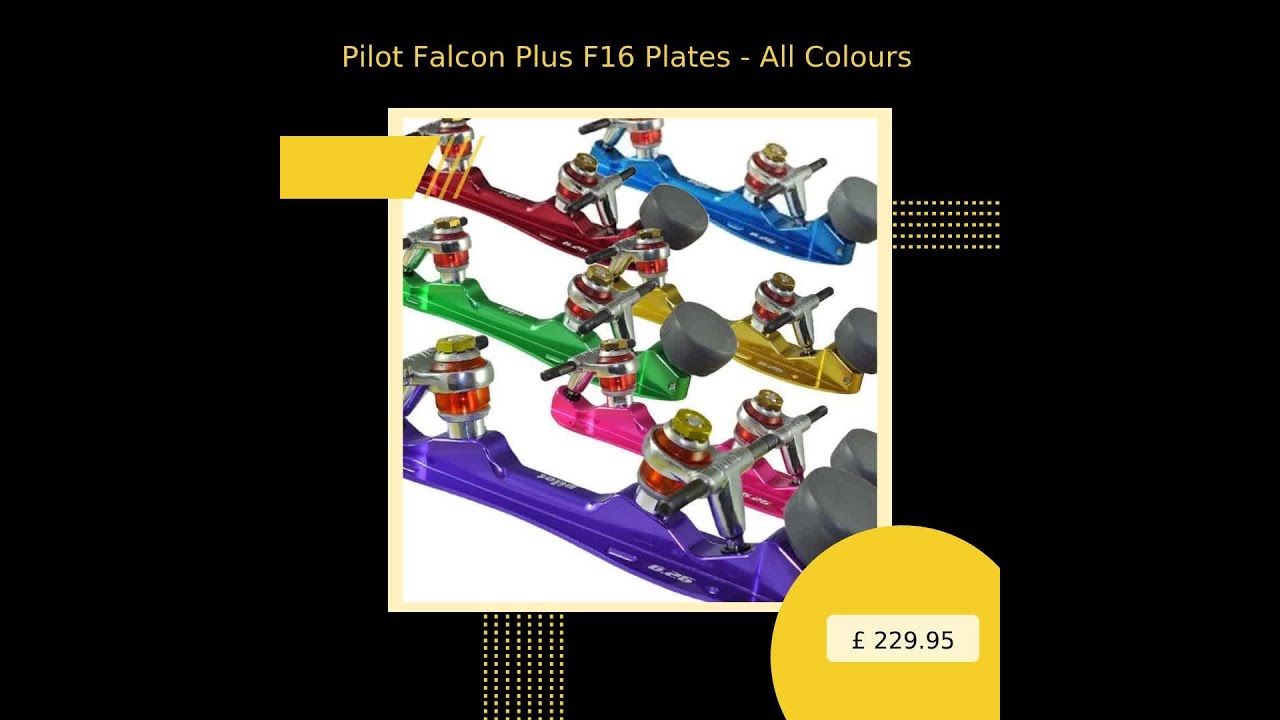 Pilot Falcon Plus F16 Plates - All Colours - YouTube