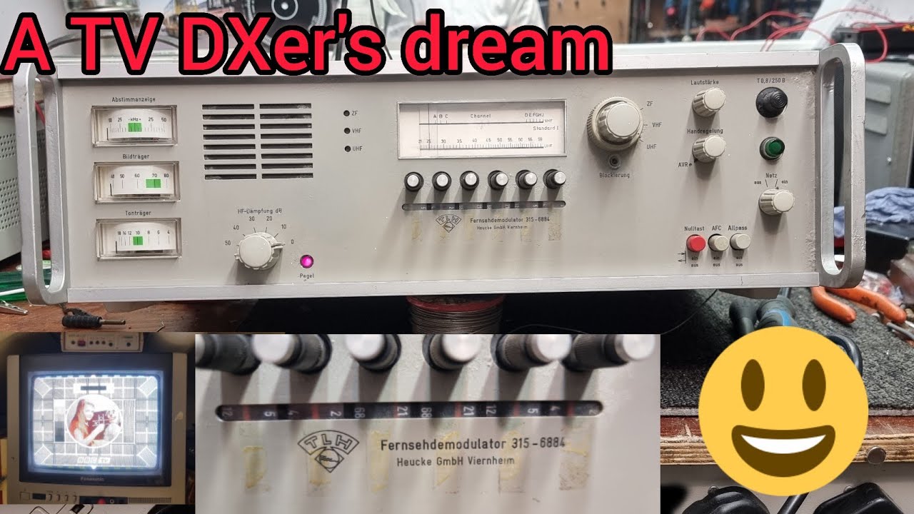 A TV DXer's dream. Cable TV Demodulator.. - YouTube