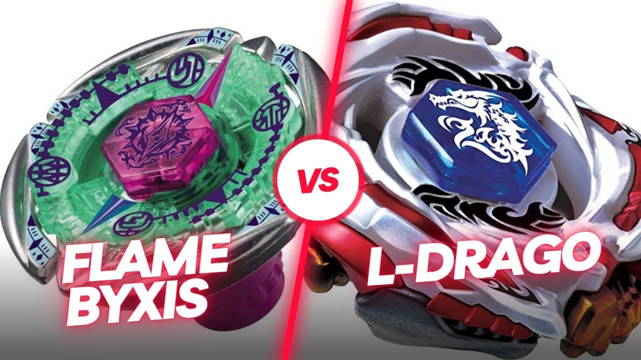 Can L-DRAGO defeat FLAME BYXIS? | Beyblade - YouTube