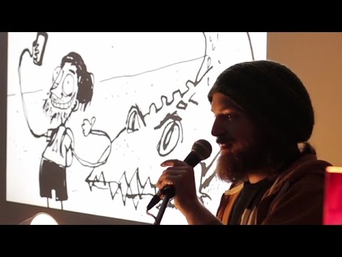 Micha Marx - Crocodile Andi | Kritzelklamauk und Comic-Comedy - YouTube
