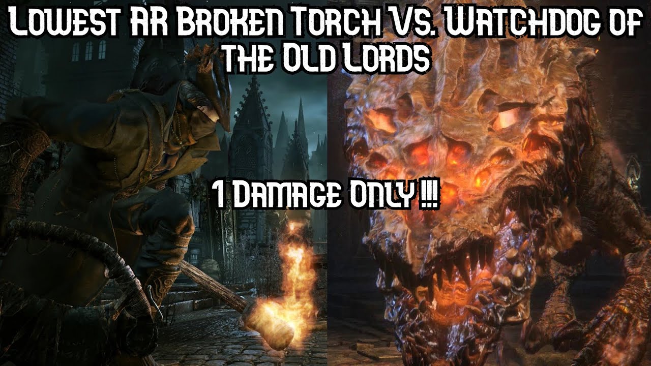 (World's First) Lowest Possible Damage - Watchdog of the Old Lords ...