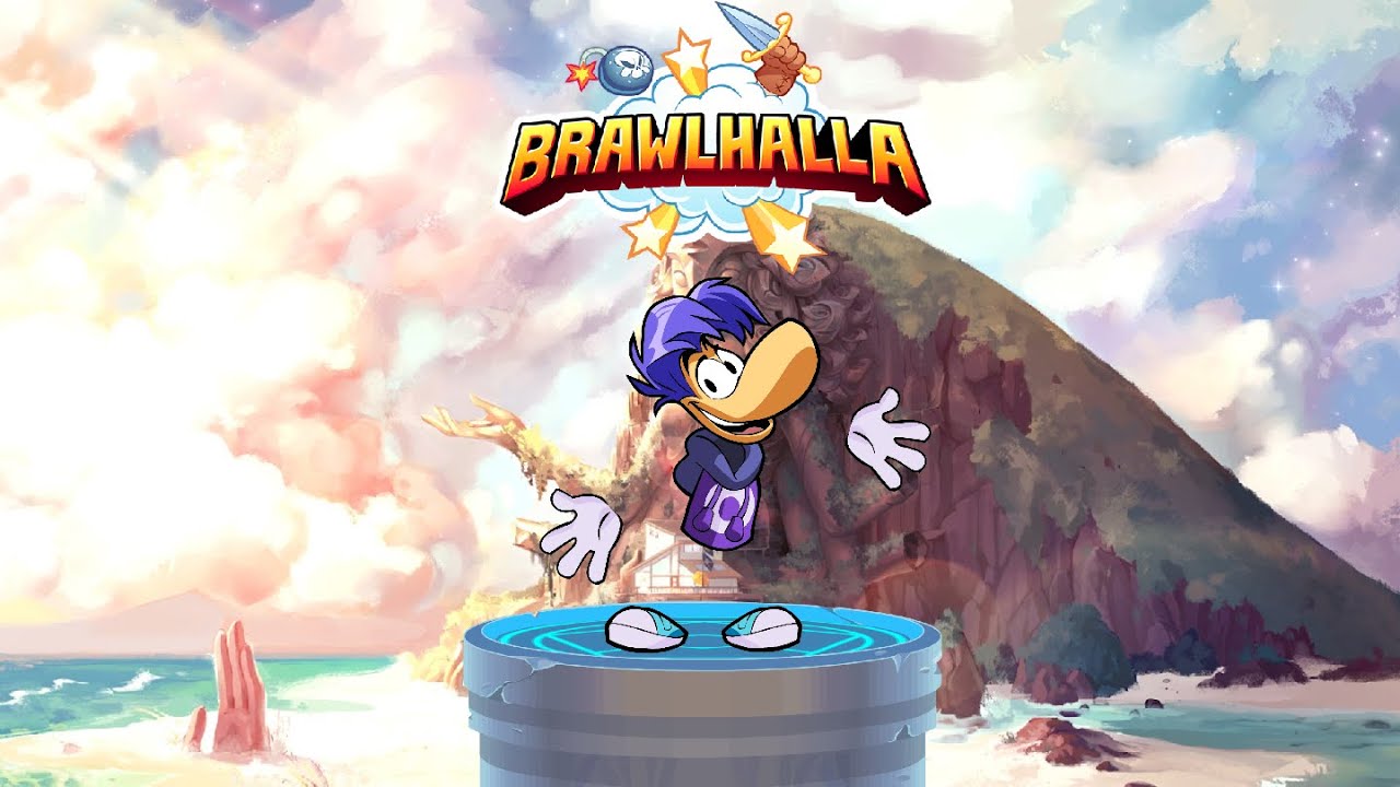 Playing brawlhalla with rayman...and with other characters - YouTube