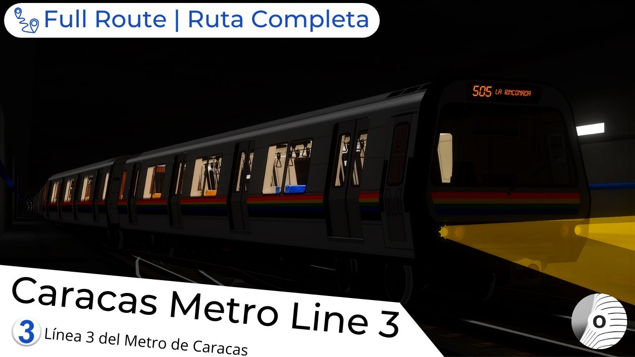 OpenBVE - CARACAS METRO LINE 3/LÍNEA 3 DEL METRO DE CARACAS | Plaza ...