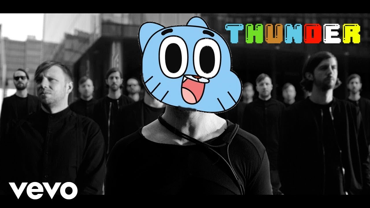 Gumball sings Thunder - Imagine Dragons (official cartoon video) - YouTube