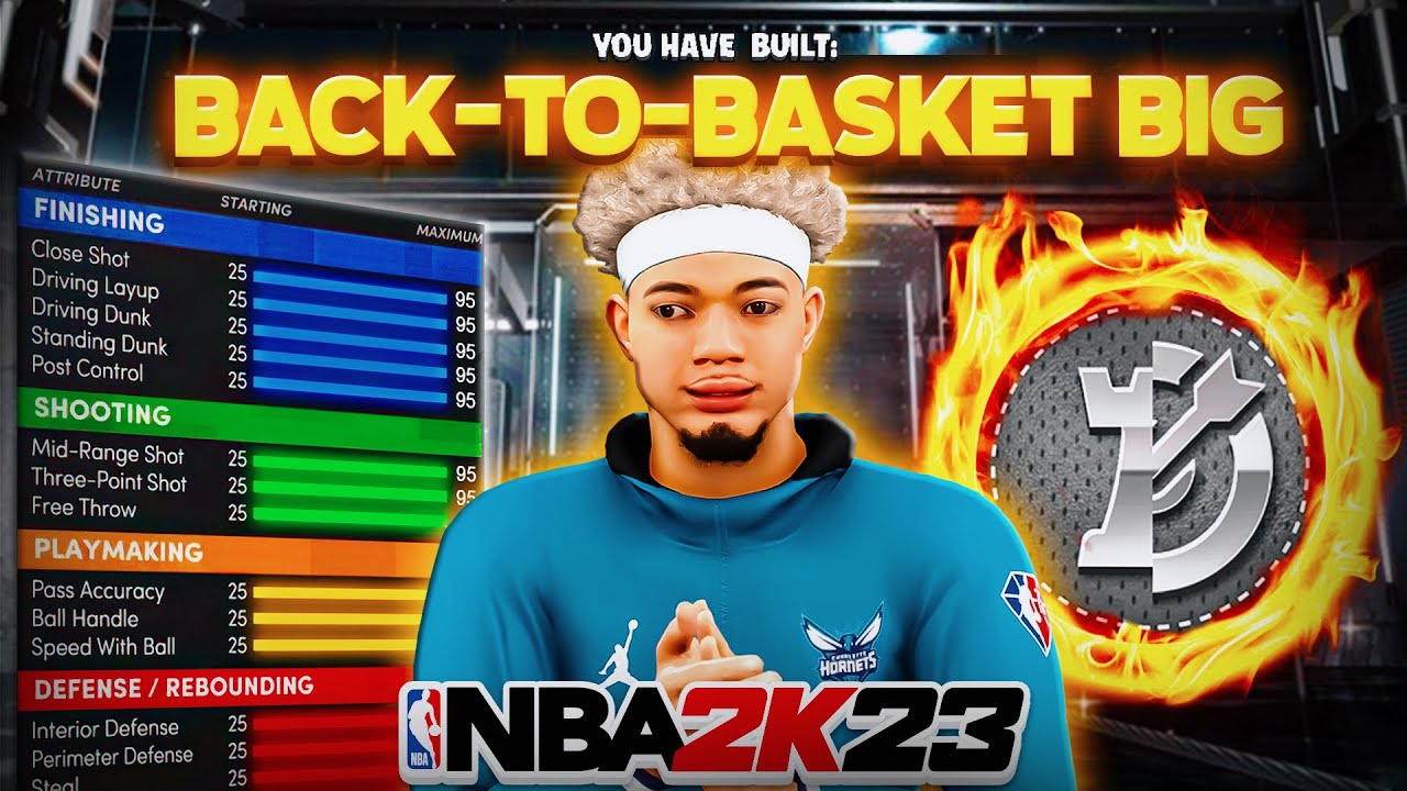 The BEST CENTER BUILD That NO ONE HEARD Of on NBA 2K23! BEST CURRENT ...