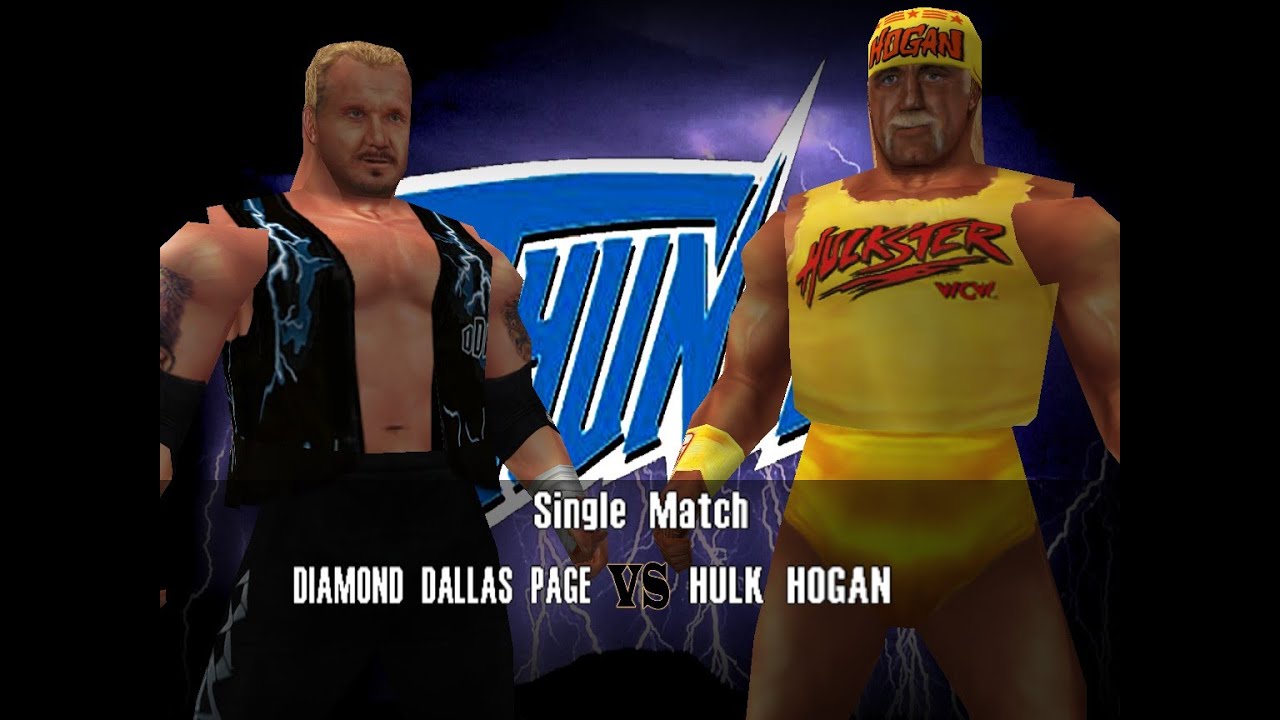 WCW Feel The BANG v1.1 Matches - Diamond Dallas Page vs Hulk Hogan ...