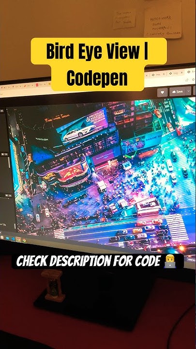 Bird's Eye View | Mouse Hover | CodePen #css #tutorials #shorts - YouTube