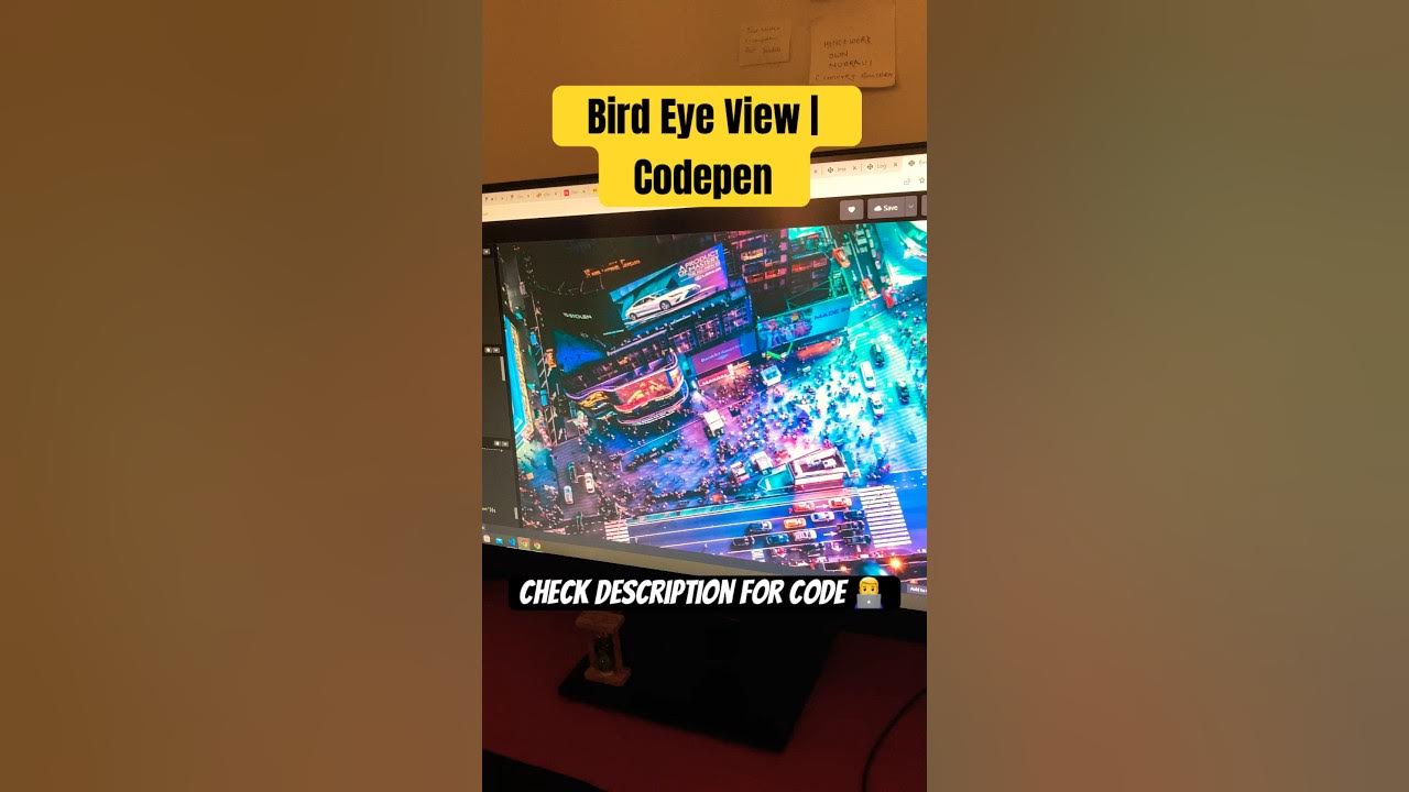 Bird's Eye View | Mouse Hover | CodePen #css #tutorials #shorts - YouTube