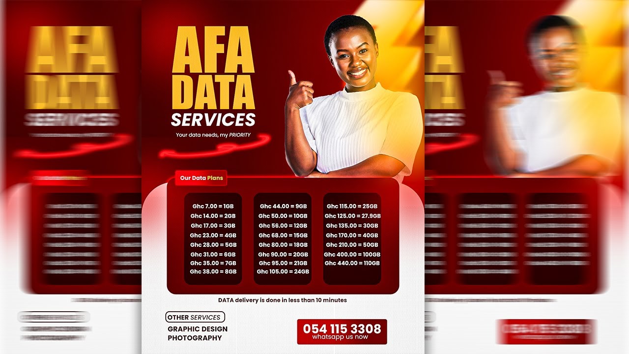 Design a Professional Data Services Flyer | Step-by-Step Graphic Design ...