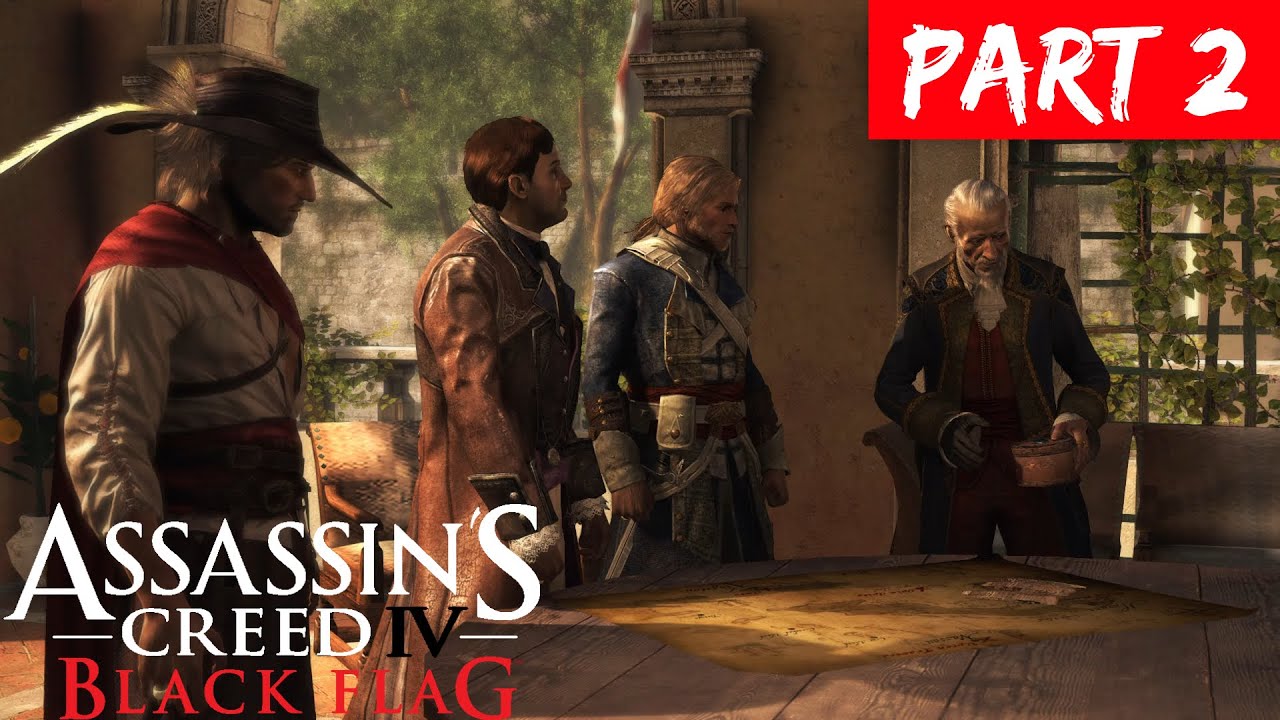 ASSASSIN'S CREED 4 BLACK FLAG Gameplay Walkthrough No Commentary Part 2 - YouTube