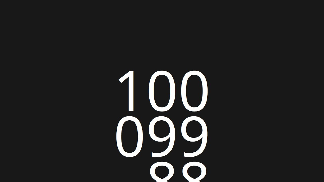 100 Second Countup Timer - YouTube