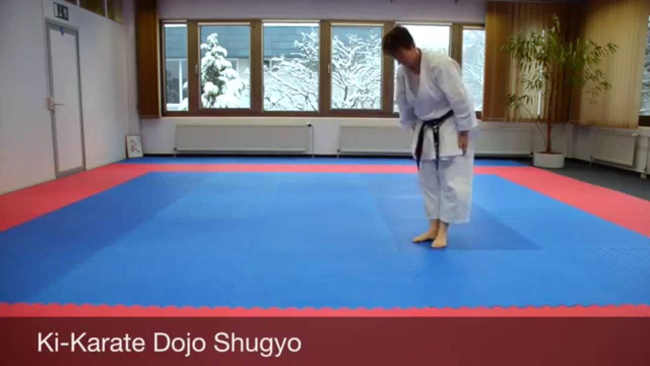 Learn Kata Tekki Nidan.Ki-Karate.Tanja Mayer - YouTube