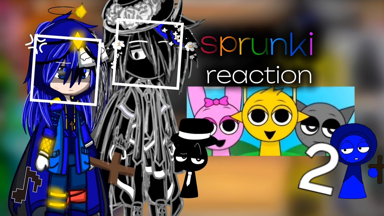 sprunki reaction part.2 / sprunki / Blood / 2x speed - YouTube