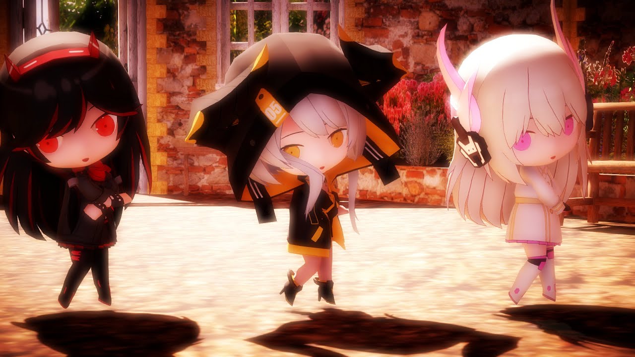 [MMD_퍼니싱] 시간을 달려서 【루시아, 카레니나, 리브】 1440p 60fps / [Punishing Gray Raven ...
