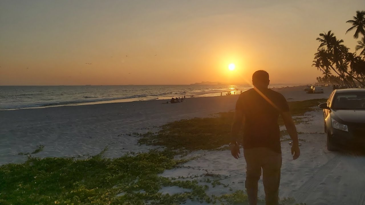 Visit to Dhariz & Hafa ⛱ Beach @ Salalah - YouTube