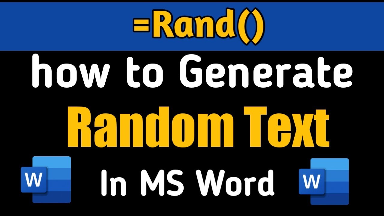 Tips And Trick In MS Word How To Generate Random Text In Ms Word Rand In Word Mbjare tips-and-trick-in-ms-word-how-to-generate-random-text-in-ms-word-rand-in-word-mbjare