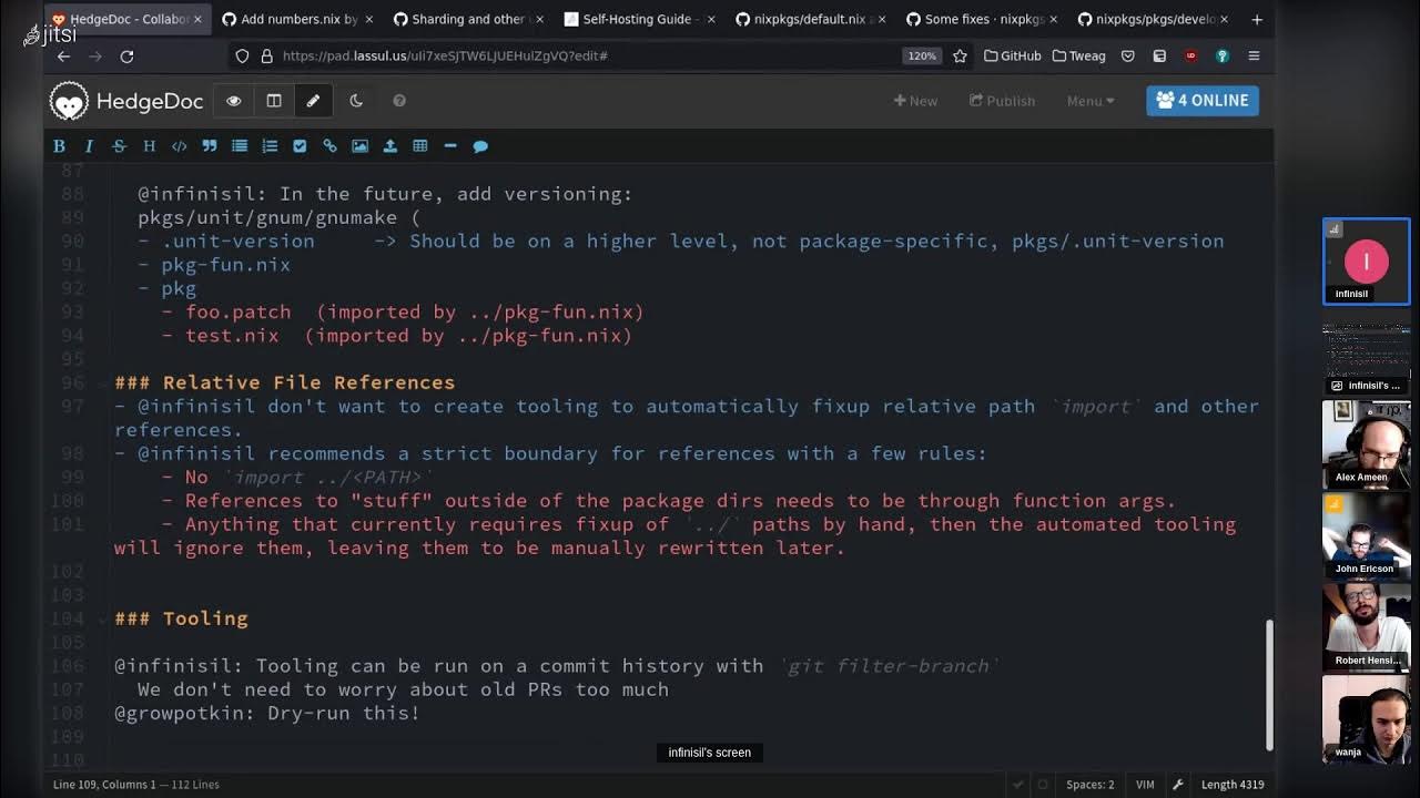 Nixpkgs Architecture Team Meeting #19 on 2022-11-28 - YouTube
