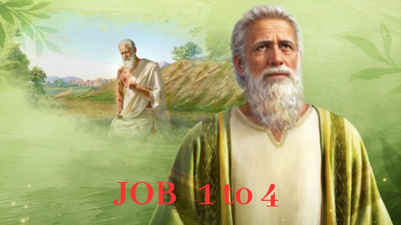 ONLINE BIBLE - JOB 1 to 4 - YouTube