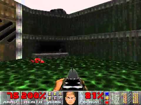 Let's Play DooM! (German) Part 2 - Map 5-7 - YouTube