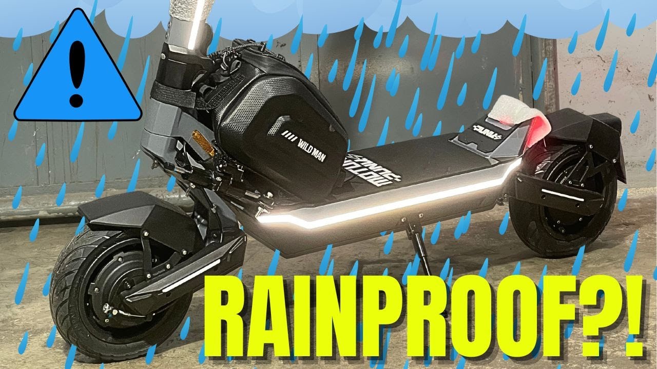 ELECTRIC SCOOTER NA PWEDE SA MALAKAS NA ULAN? MOTUR PUNK MAX | TTC RIDE ...