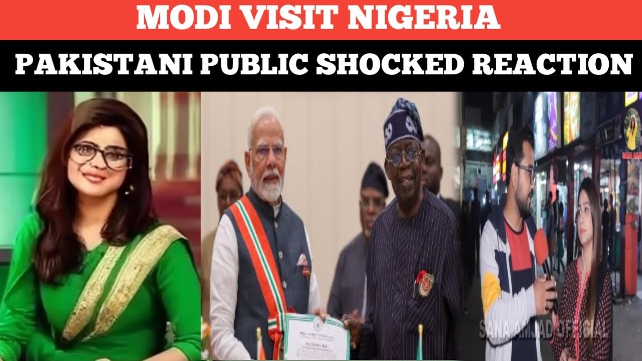 modi visit nigeria pakistani public shocked reaction 🤯 - YouTube