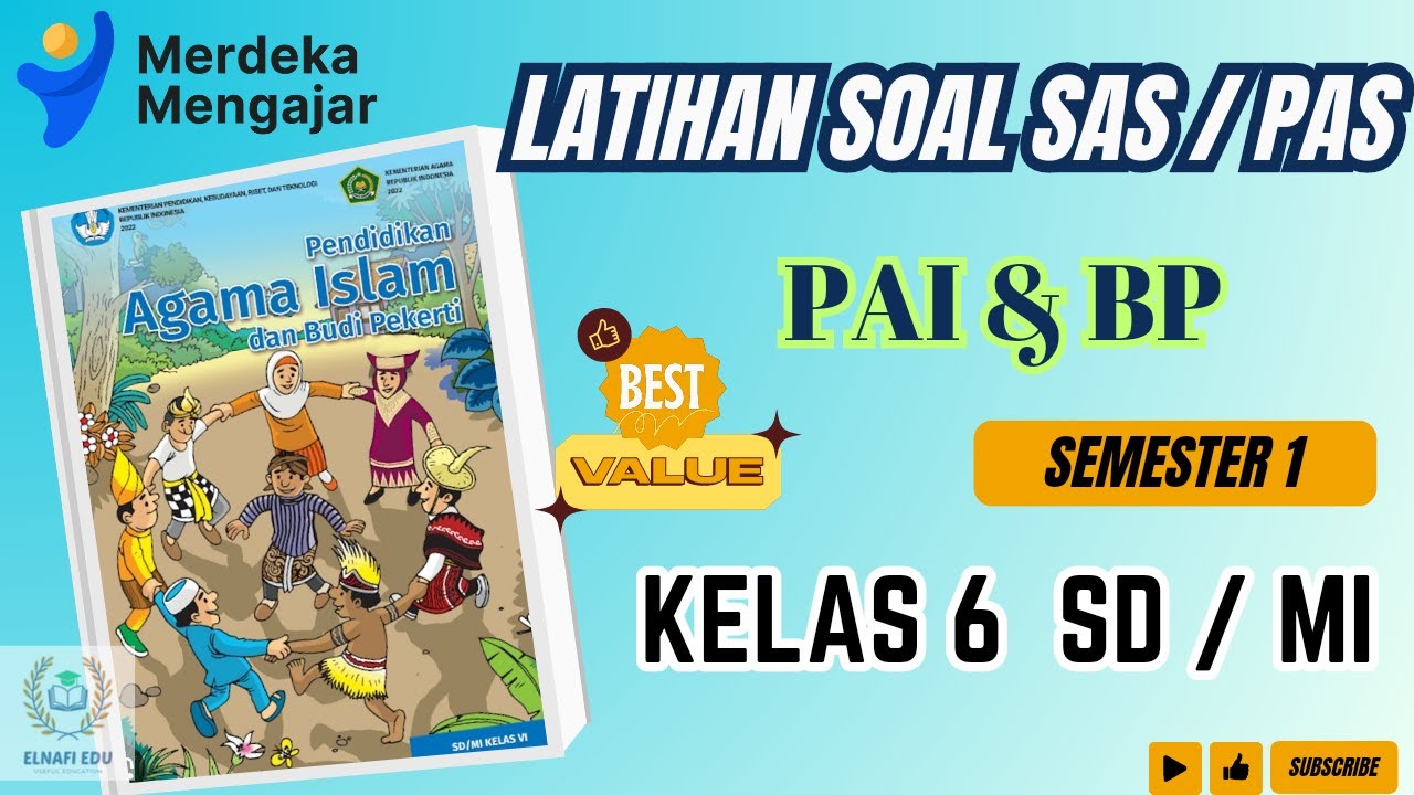 LATIHAN Soal SAS / PAS PAI kelas 6 SD Semester 1 | Beserta Pembahasan ...