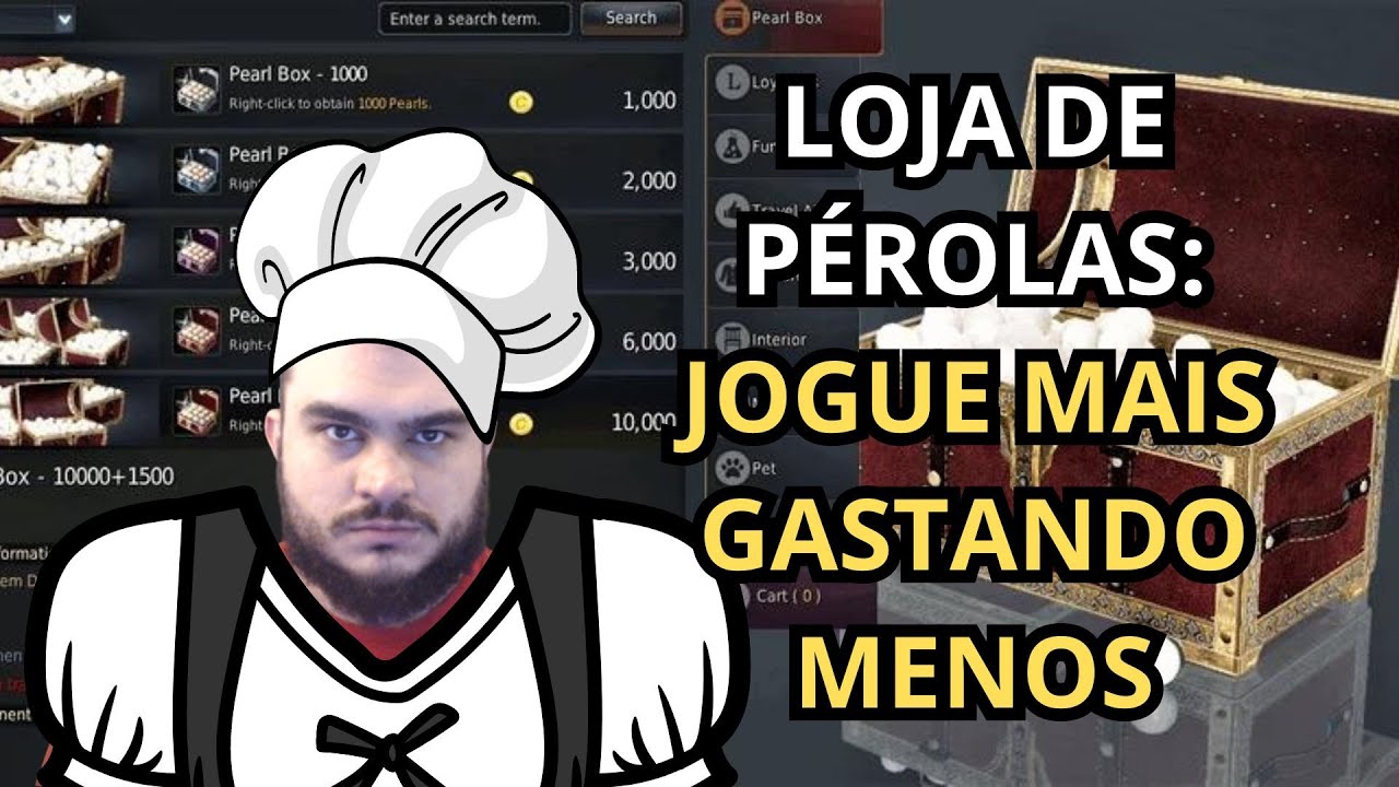 Black Desert Online - GUIA COMPLETO DA LOJA DE PÉROLAS: JOGUE MAIS ...
