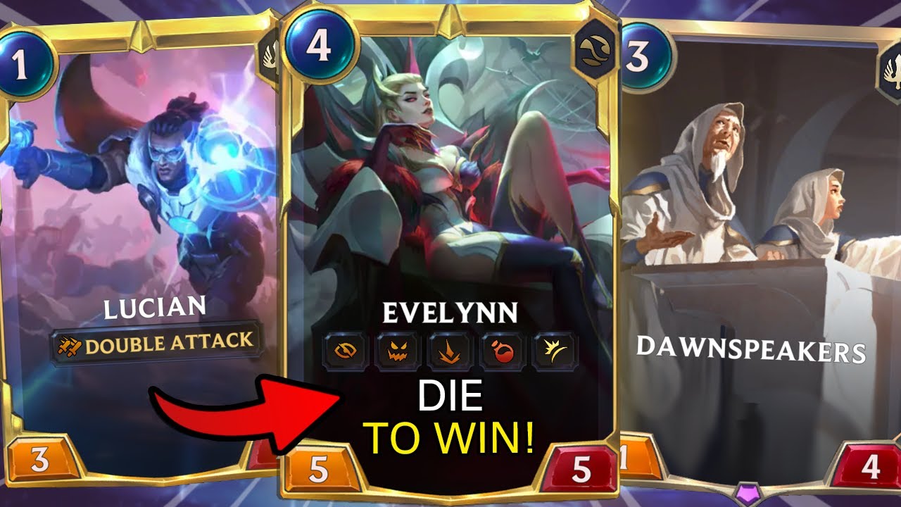 The ULTIMATE Evelynn Deck?! This Is RIDICULOUS! - Legends of Runeterra ...